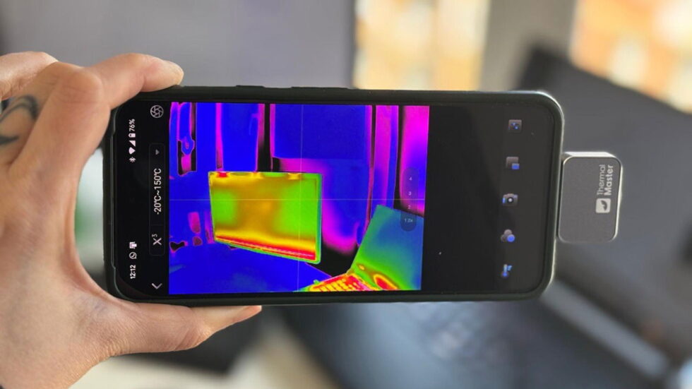 Caméra Thermal Master P2: Transformez votre Android en scanner ...